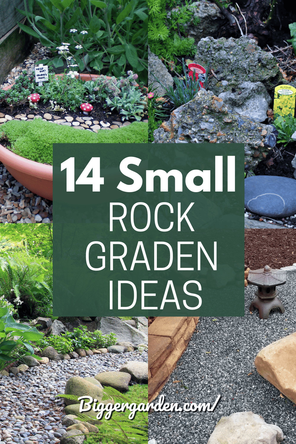 14 Small Rock Garden Ideas -Bigger Garden