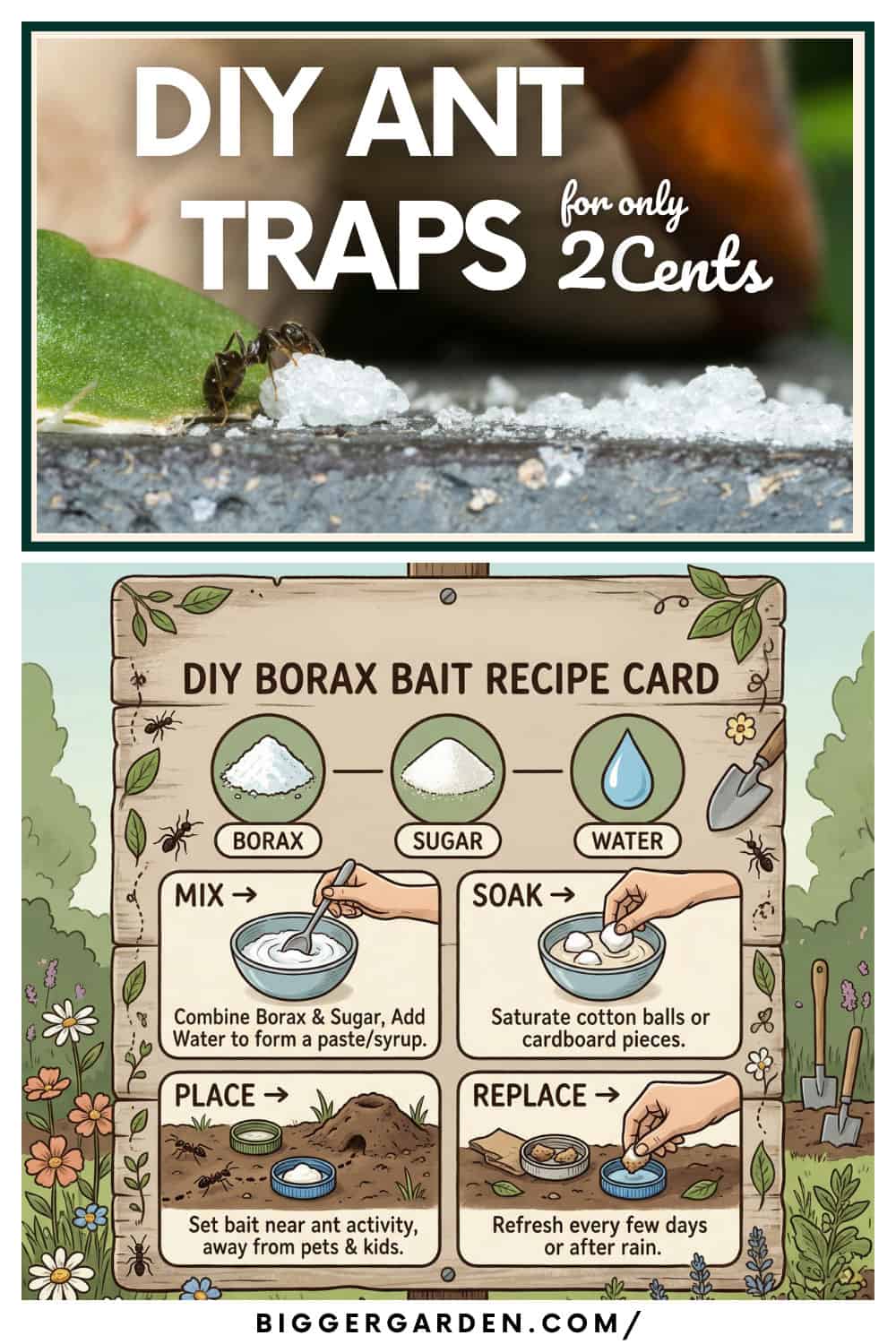 Stop Overspending on Ant Traps—Make Your Own for 2 Cents! | Bigger Garden