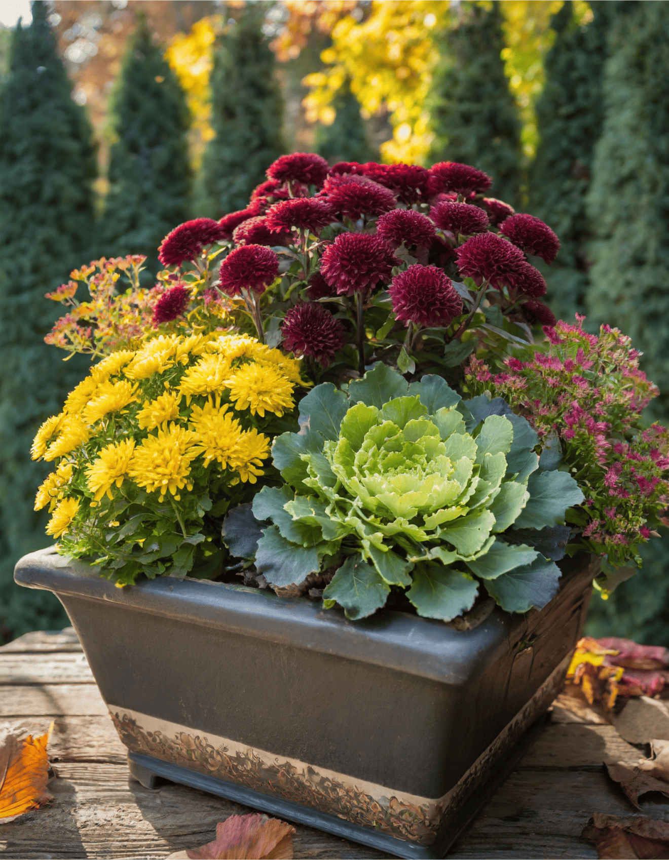 11 Stunning Fall Flower Arrangements for Pots | Bigger Garden
