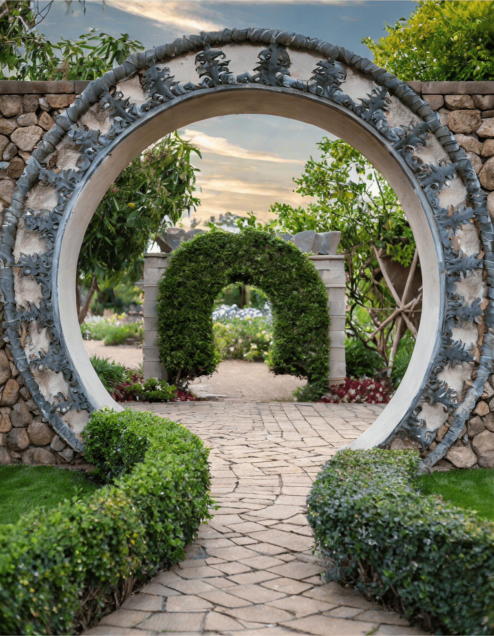 9 Enchanting Moon Gate Entrances to Transform Your Garden | Bigger Garden