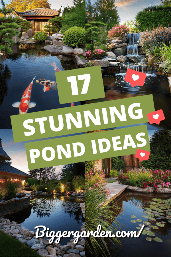 17 Stunning Pond Ideas to Transform Your Garden Oasis | Bigger Garden