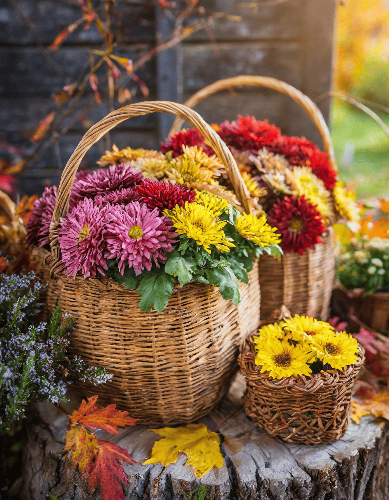 11 Creative Fall Arrangement Ideas to Showcase Mums in Your Garden ...