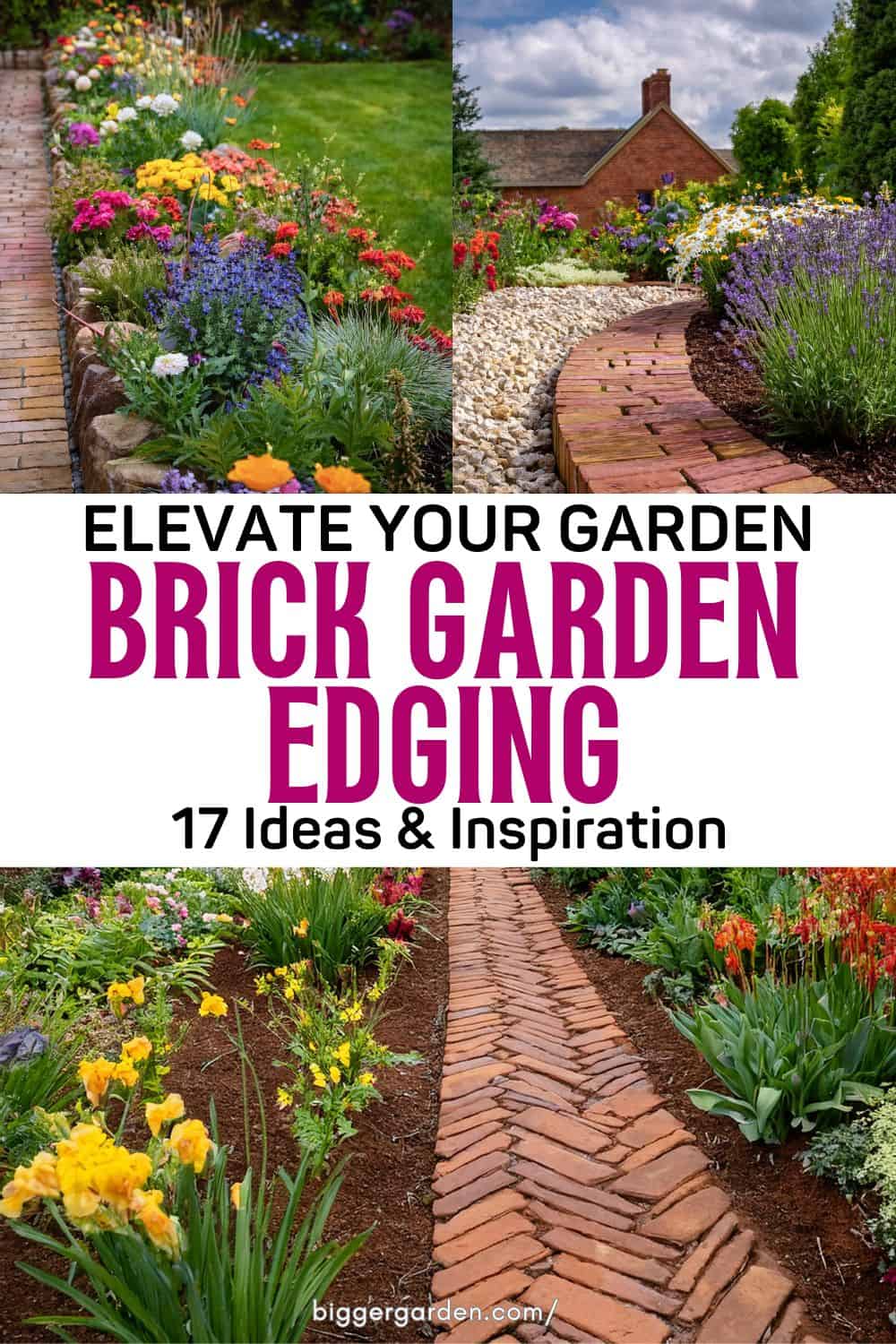 Brick Flower Bed Designs