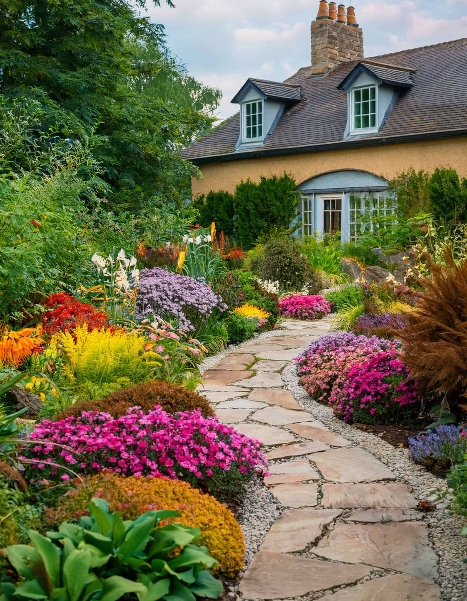 Charming Cottage-Style Front Yard Landscaping Ideas to Create a ...