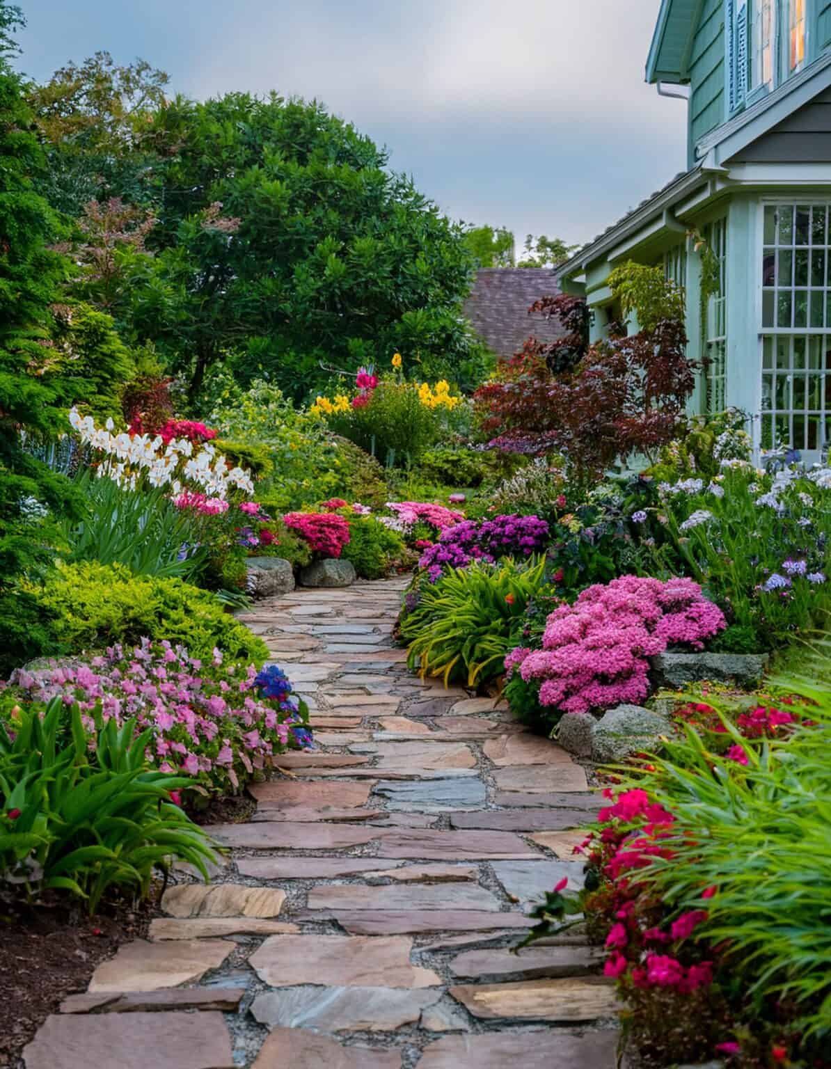 Charming Cottage-Style Front Yard Landscaping Ideas to Create a ...